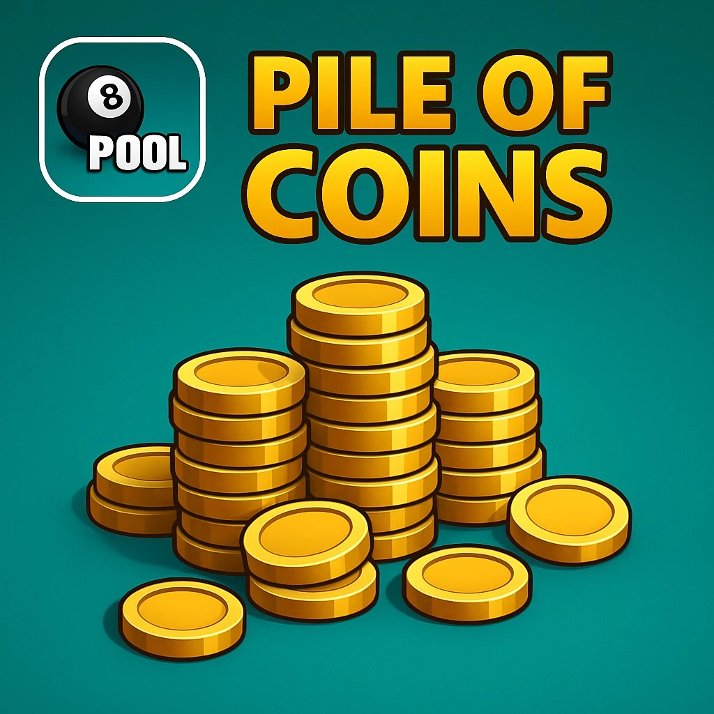 Buy 8 Ball Pool Pile of Coins - Start the game quickly, Join the ...