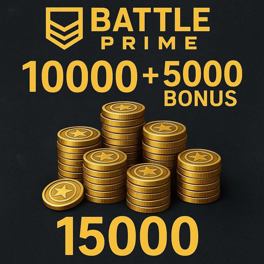 Purchase Battle Prime 10000 + 5000 Coins - Bonus Coin Pack