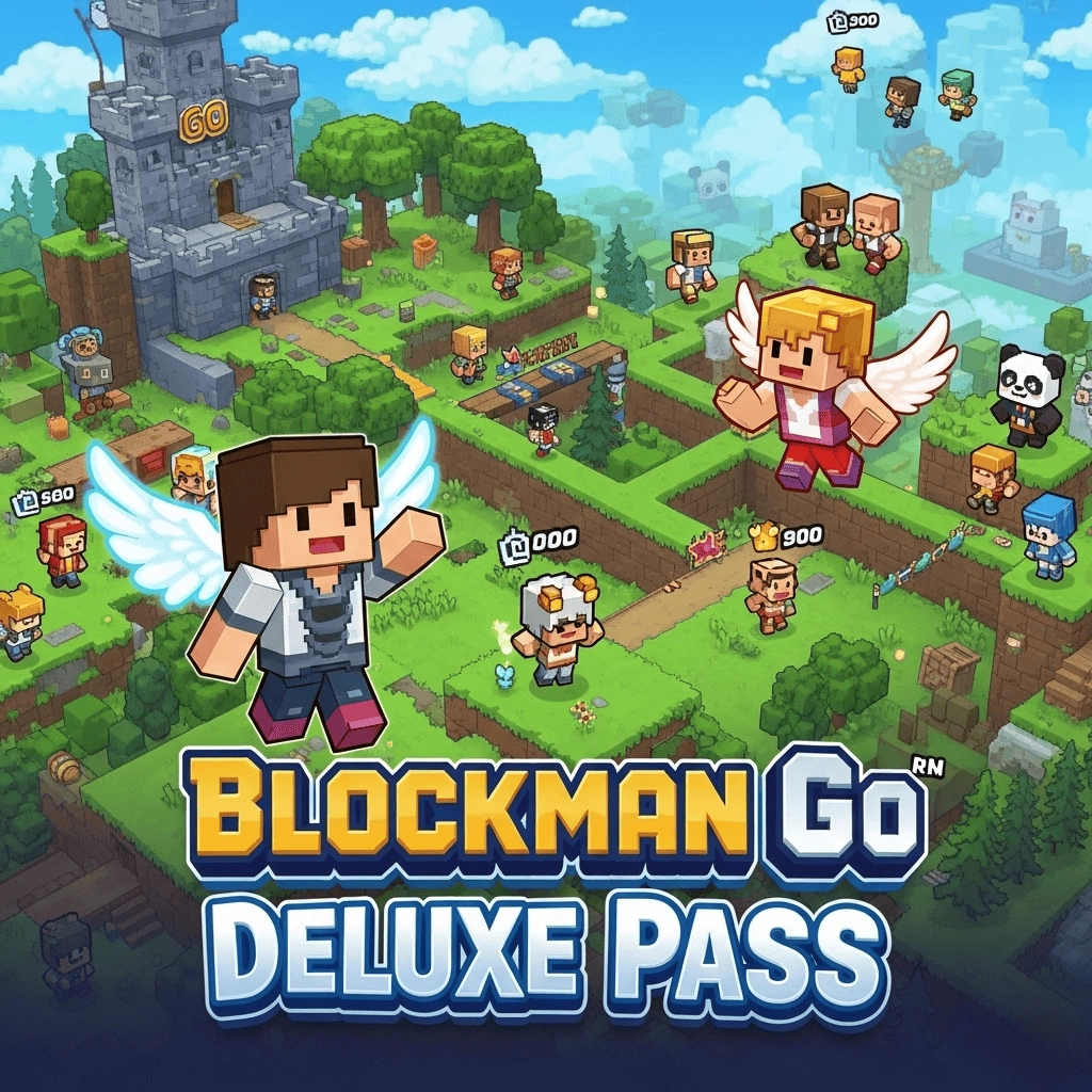 اشترِ Blockman Go Deluxe Pass - افتح قفل أكثر الجوائز الحصرية