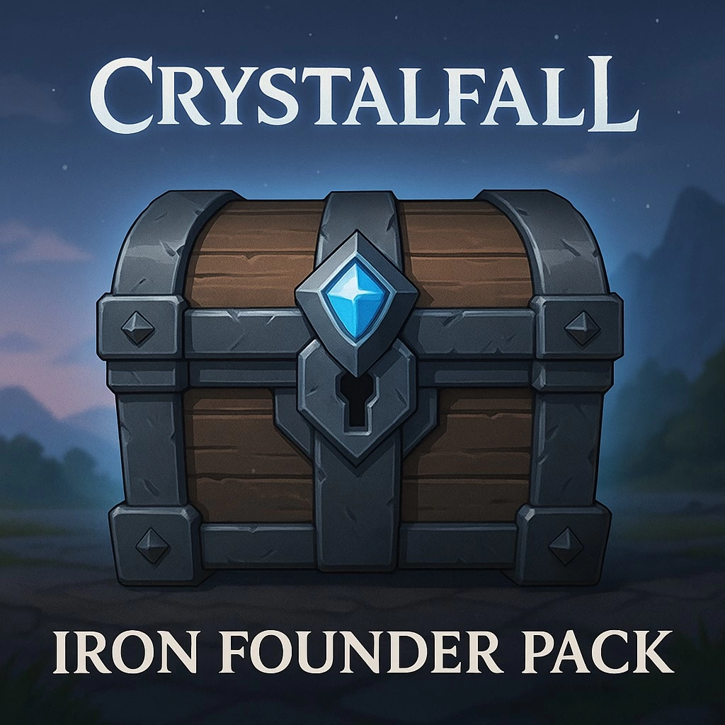 اشترِ حزمة Crystalfall Iron Founder Pack - ابدأ بقوة مع حزمة بداية خاصة