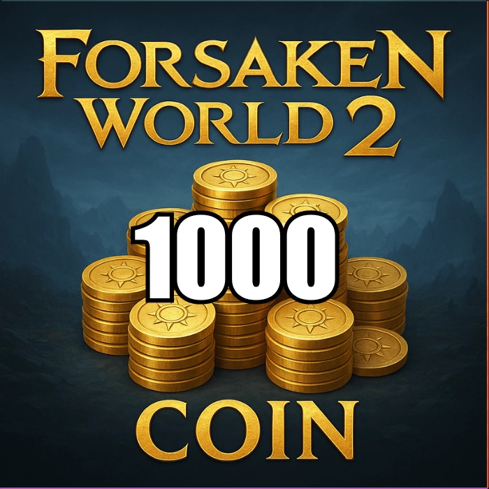 Purchase Forsaken World 2 1000 Coin – Unlimited Power, Instant Delivery!