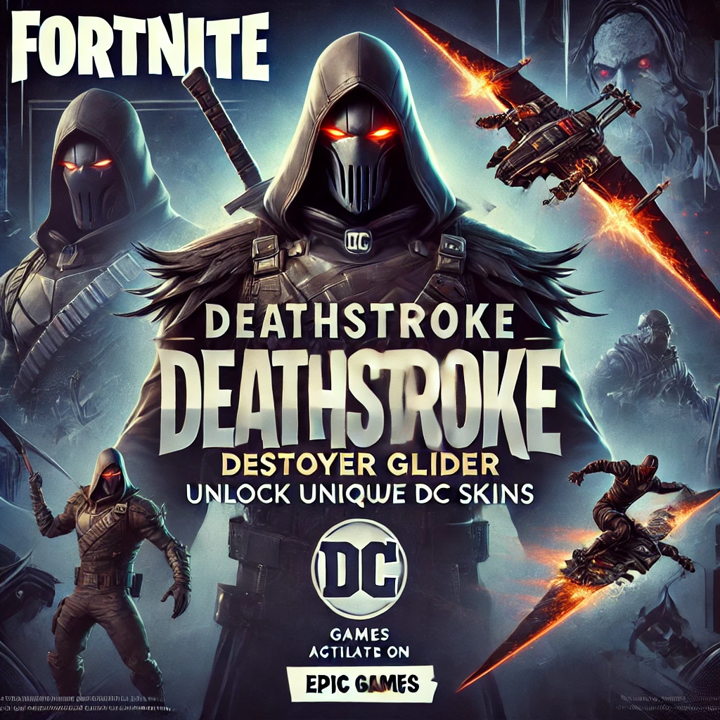 Fortnite - Deathstroke Destroyer Glider - Satın Alma, Epic Games Aktivasyonu ve Sistem ...