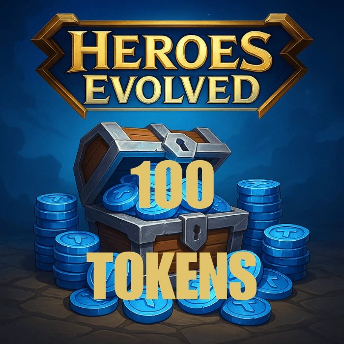 Buy Heroes Evolved 100 Tokens – Fast and Automatic Delivery