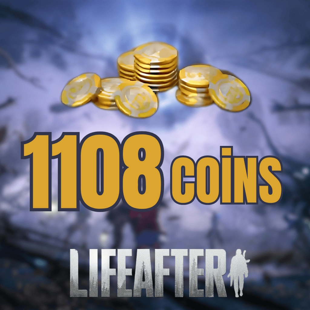 LifeAfter 1108 Moedas - Entrega Instantânea do Código Digital