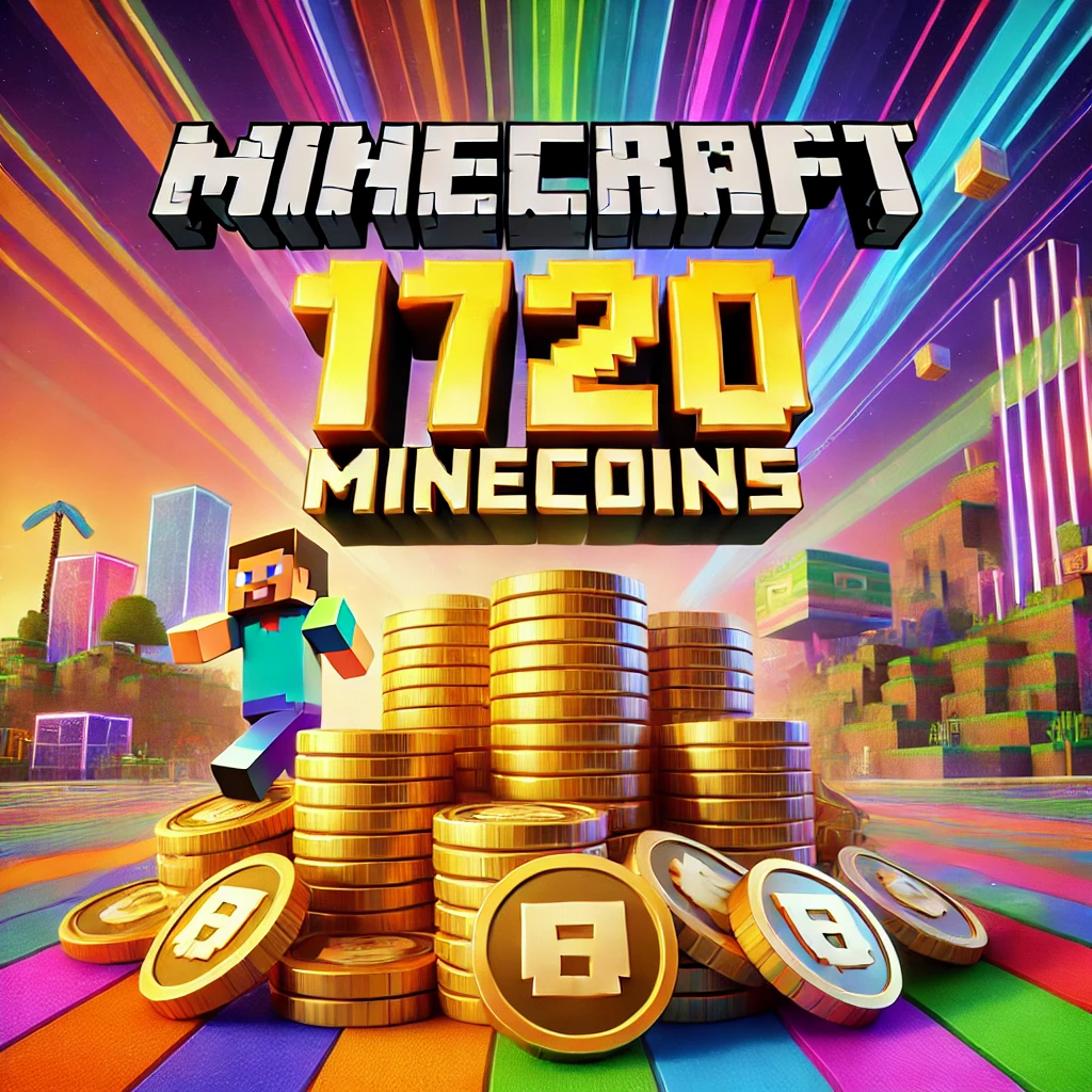 Purchase Minecraft 1720 Minecoins - Customize Your Minecraft World!