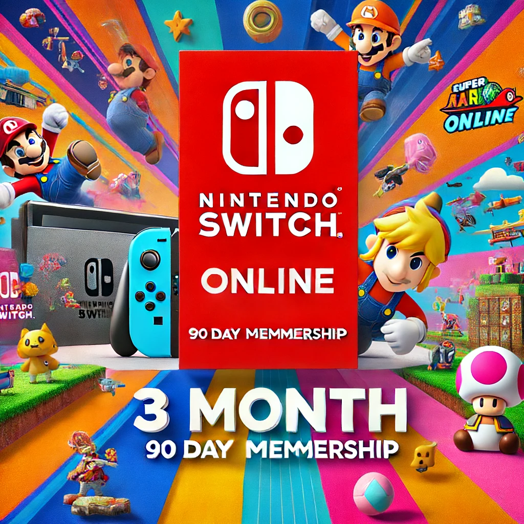 Purchasing and Activation Guide for Nintendo Switch Online 3 Month (90 ...