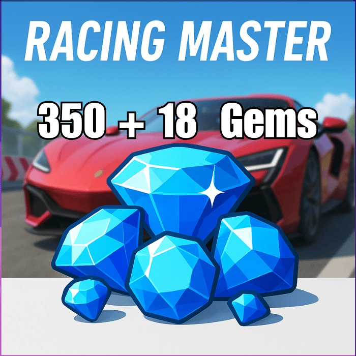 Purchase Racing Master 350 + 18 Gems - Instant Automatic Delivery