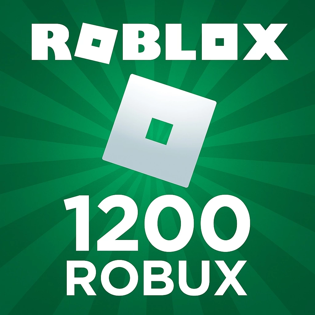 Roblox 1200 Robux Satın Al - Hızlı Teslimat & Uygun Fiyat