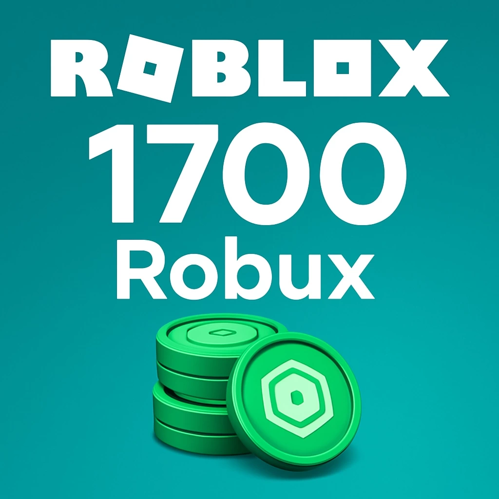 Roblox 1700 Robux Satın Al | Hızlı ve Güvenilir Teslimat!