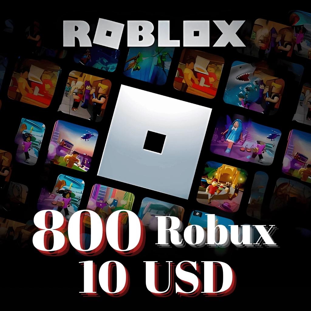 Roblox 800 Robux Satın Al – 10 USD ile Anında Teslimat