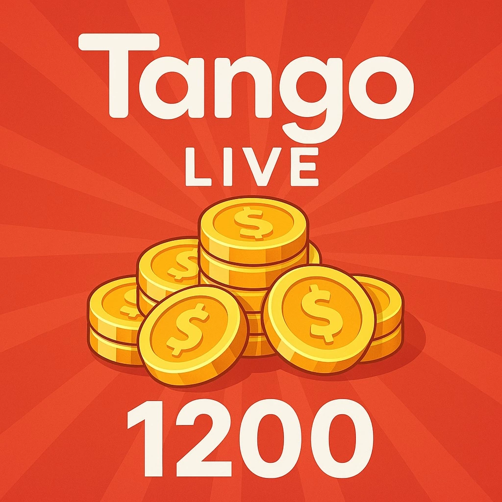 Buy Tango Live 1200 Coin – Multiply Your VIP Gifting Power!