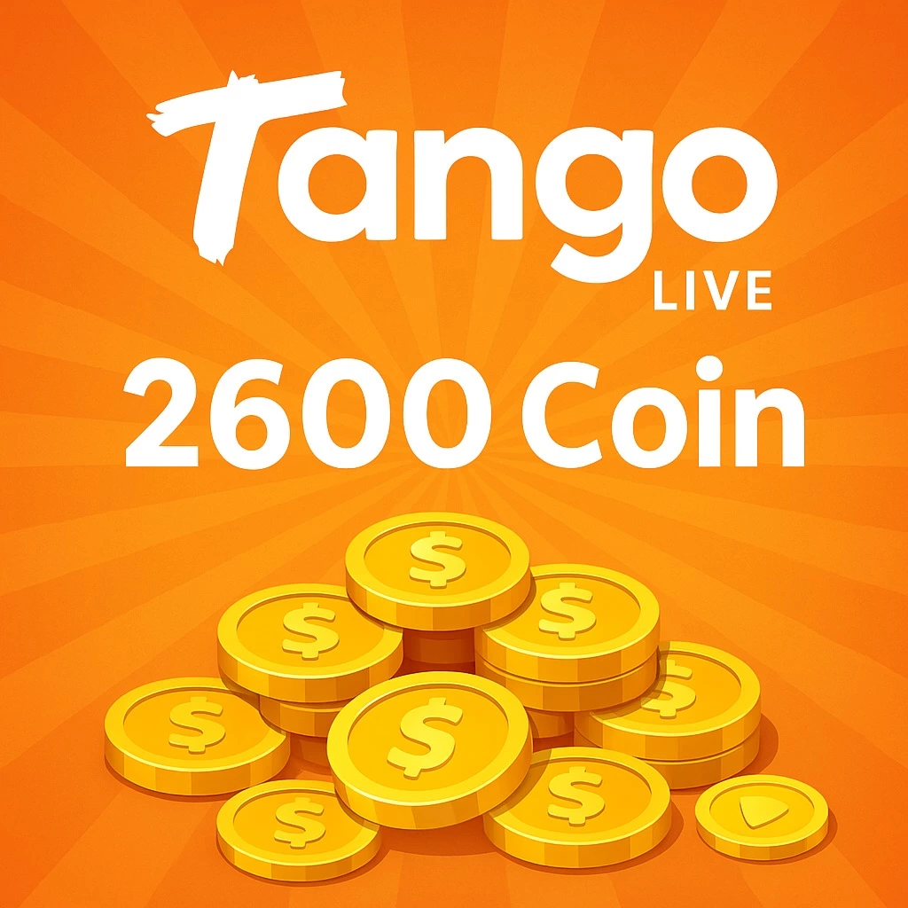 Purchase Tango Live 2600 Coin - Multiply the Power of VIP Interaction!