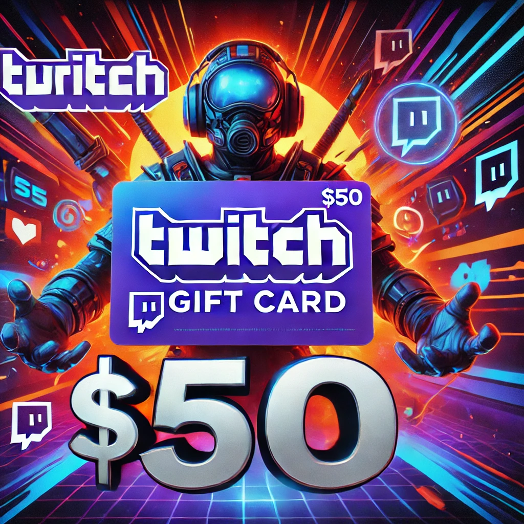 Guide to Purchasing and Activating Twitch $50 Gift Card - Durmaplay