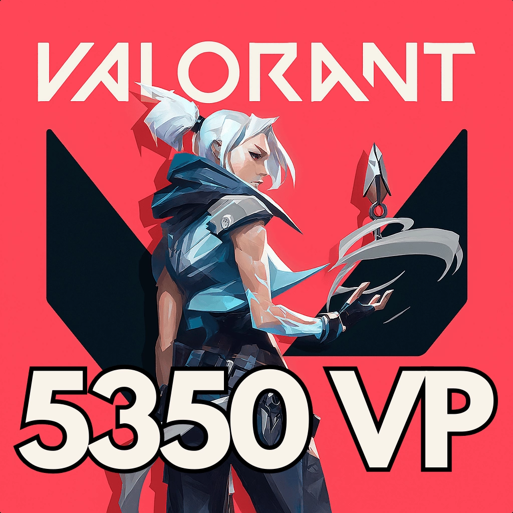 Valorant 5350 VP – Singapore | Instant VP Top-Up