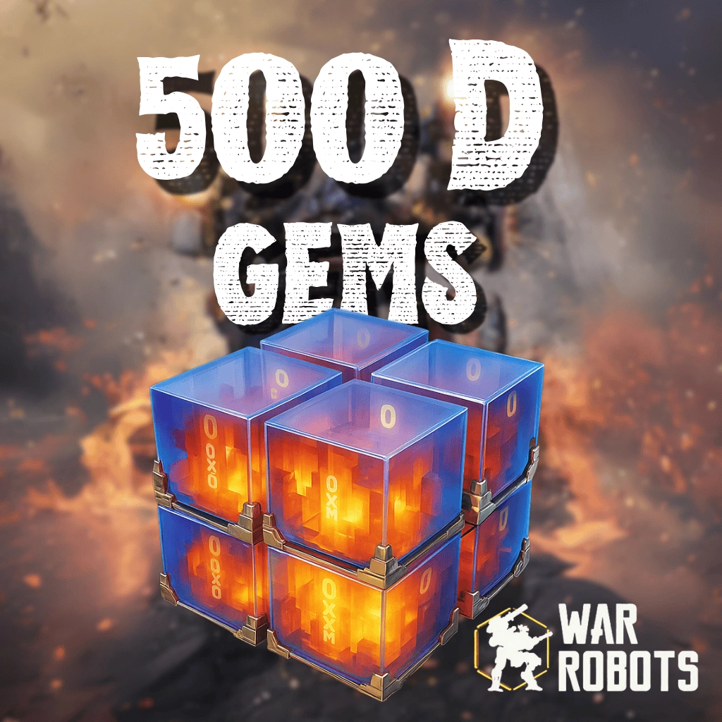 Покупайте War Robots 500 D Cамоцветов – мгновенная доставка