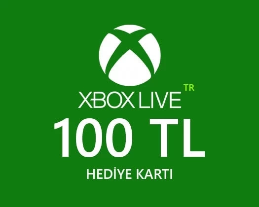 Xbox 100 TL Hediye Kartı Satın Al - Xbox Dünyasına Bakiye Yükleyin!