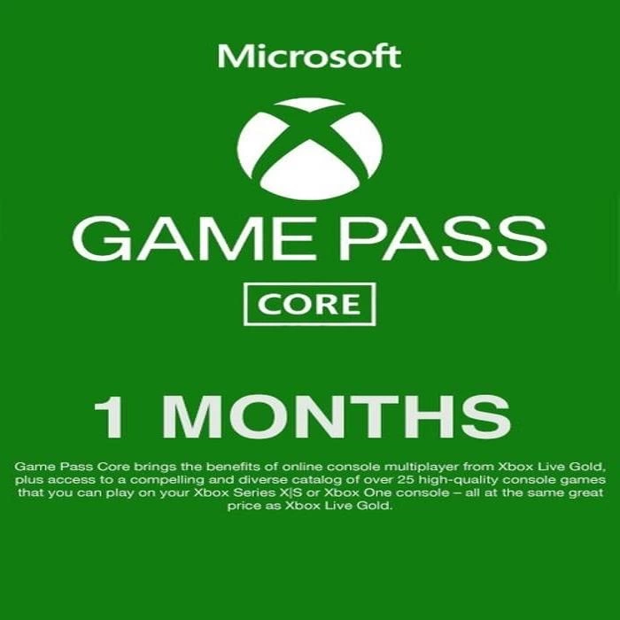 Xbox Game Pass Core 1 Aylık Üyelik Satın Al - Online Oyun ve Özel ...