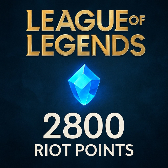 2800 RP Satın Al – League of Legends Riot Points | Anında Teslim