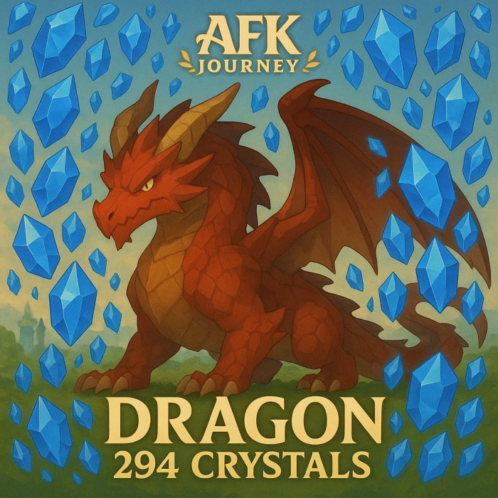 Purchase AFK Journey 294 Dragon Crystals - Secure and Fast Loading