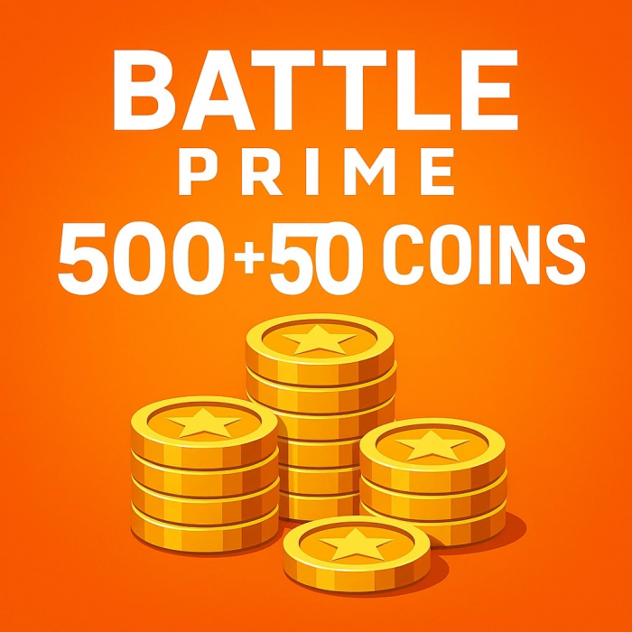 Purchase Battle Prime 500 + 50 Coins - Instant Delivery & Bonus ...