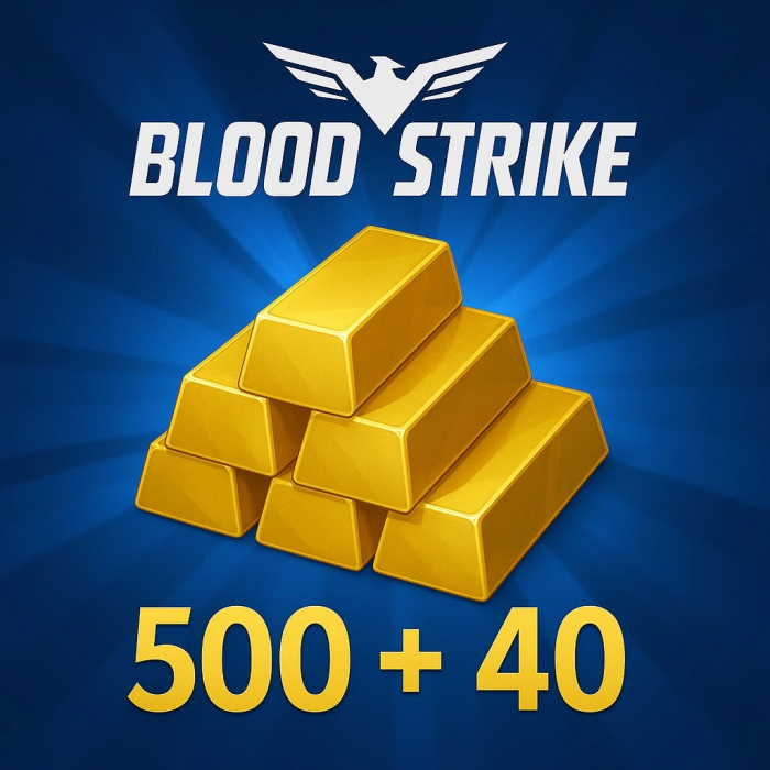 Blood Strike 500 + 40 Altın Satın Al – Anında Otomatik Altın Yüklemesi