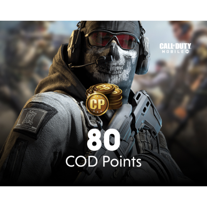Call of Duty Mobile 80 Points | Anında Yükleme | Oyun İçi Avantaj