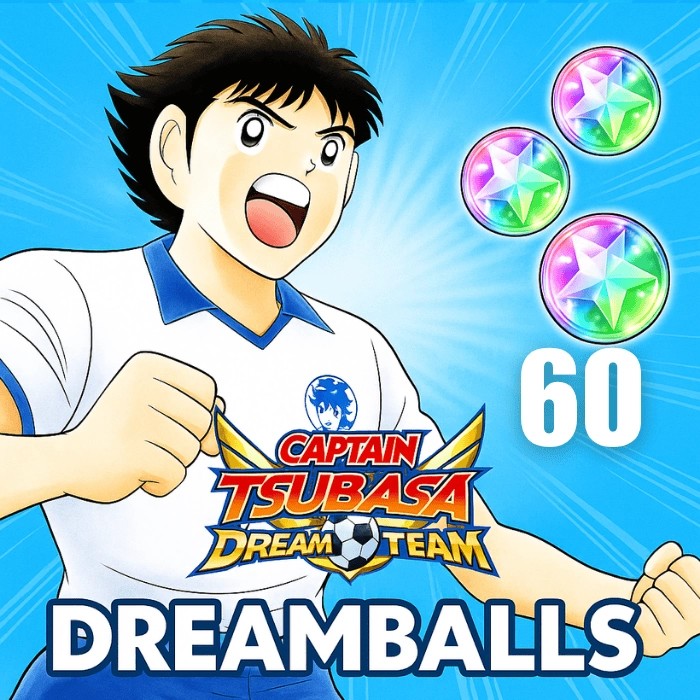 Buy Captain Tsubasa: Dream Team 60 Dreamballs - Instant and Secure Delivery