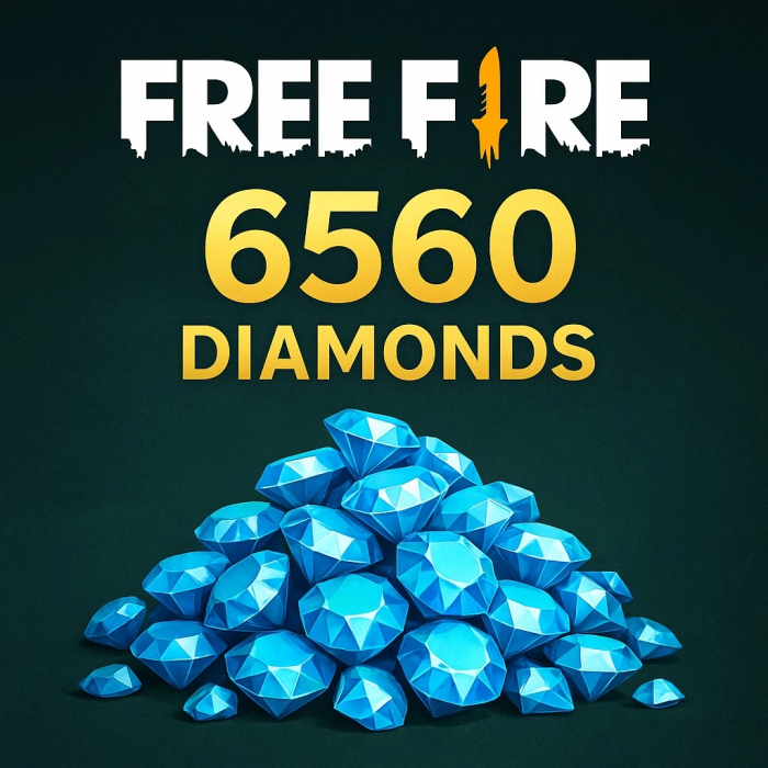 Buy Free Fire 6560 Diamonds - Mega Diamond Pack
