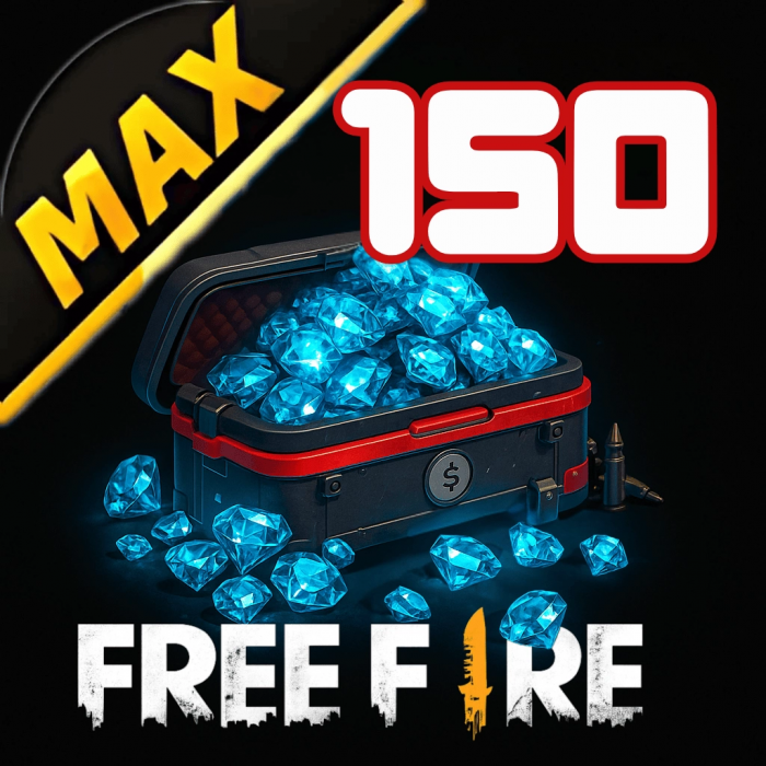 Free Fire MAX 150 Elmas Satın Al – FFMAX 150 Diamonds Hızlı ve Güvenli ...
