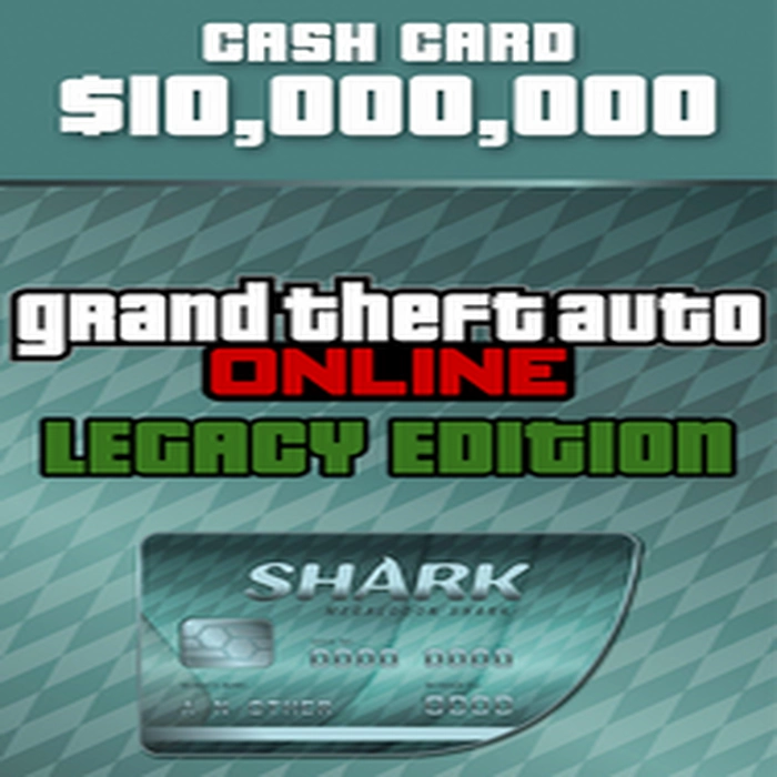 GTA Online Megalodon Cash Card Satın Al | 10 Milyon GTA$ | Rockstar Launcher