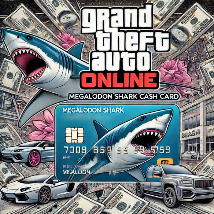 GTA Online Megalodon Shark Cash Card Satın Al - En Uygun Fiyat Durmaplay'de