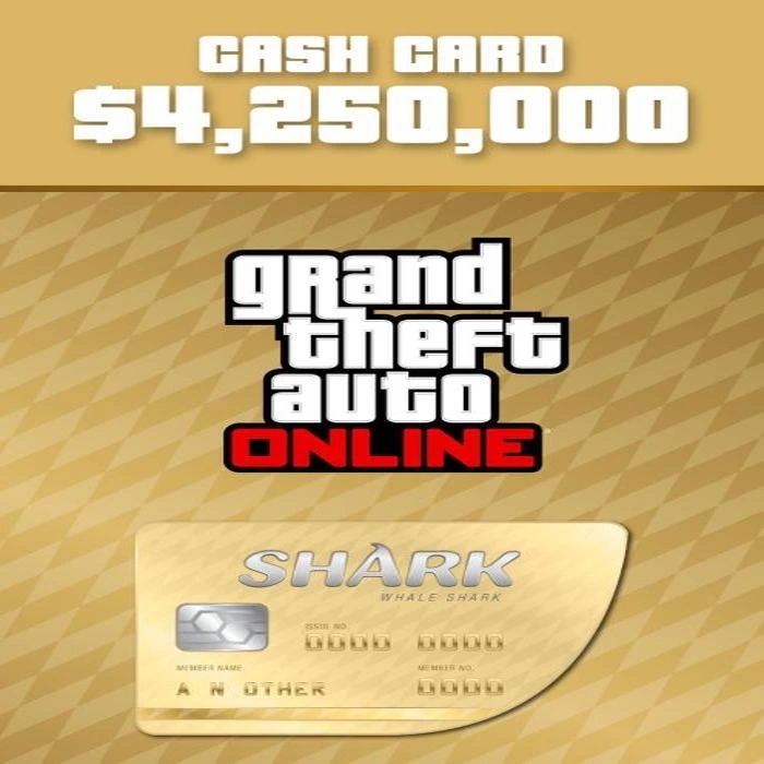 GTA Online Whale Shark Cash Card - $4,250,000 Kaufen | PC-Aktivierungscode