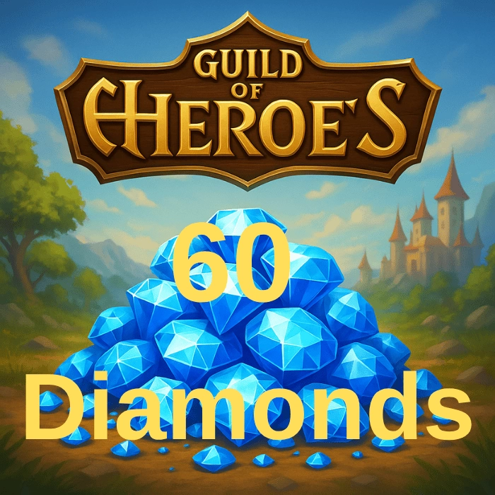 Purchase Guild of Heroes 60 Diamonds - Instant Automatic Delivery