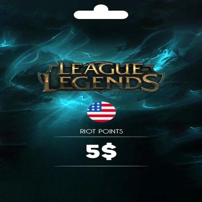 League of Legends 5 USD Gift Card (USA) Satın Al - Riot Points Yükleyin ve Kazanın!