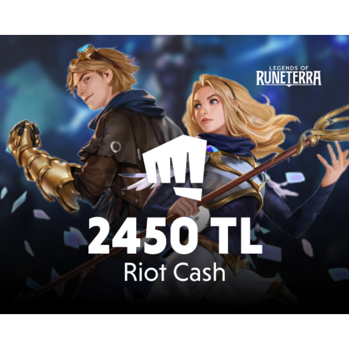 Purchase Legends of Runeterra 2450 TL Riot Cash - Strengthen Your Card ...