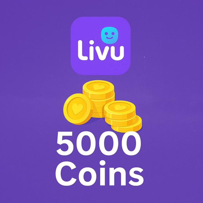 Buy LivU 5000 Coins - Strengthen Your Interactions, Become a VIP