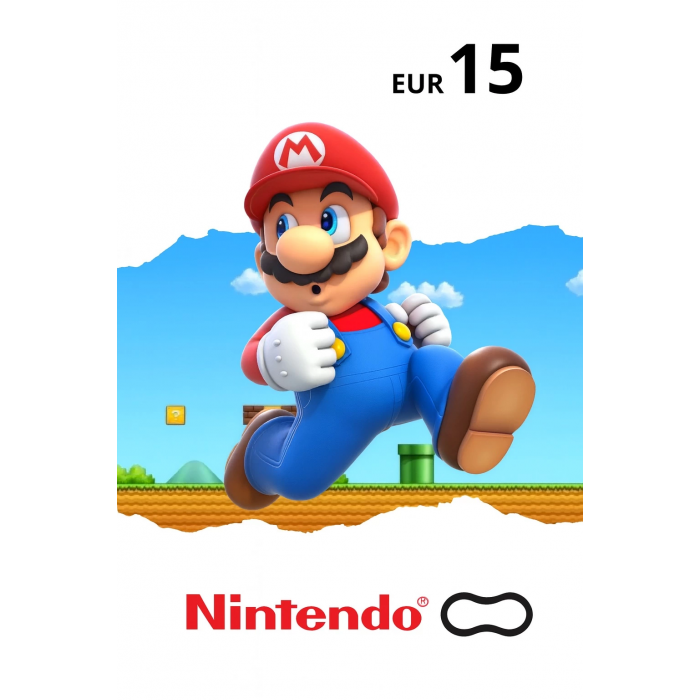 Buy Nintendo eShop Card 15 EUR | Instant Delivery of Digital Code