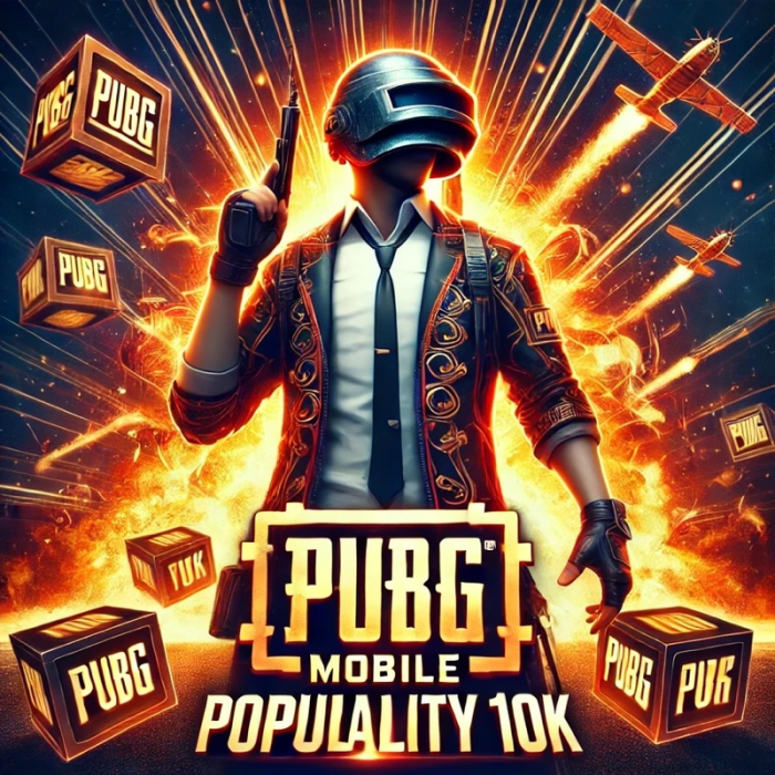 Buy PUBG Mobile Popularity 10K | Fast In-Game Delivery