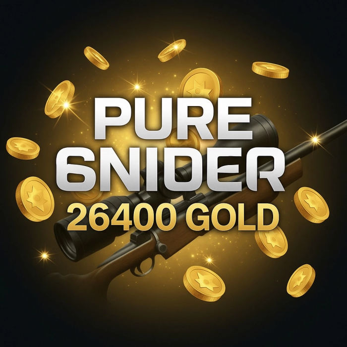 Pure Sniper 26400 Gold Ultra Package | Instant Loading & Highest Amount | Become a Legend in the ...