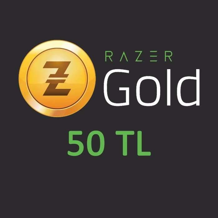 Razer Gold 50 TL - Uygun Fiyat ve Hızlı Teslimat | Durmaplay