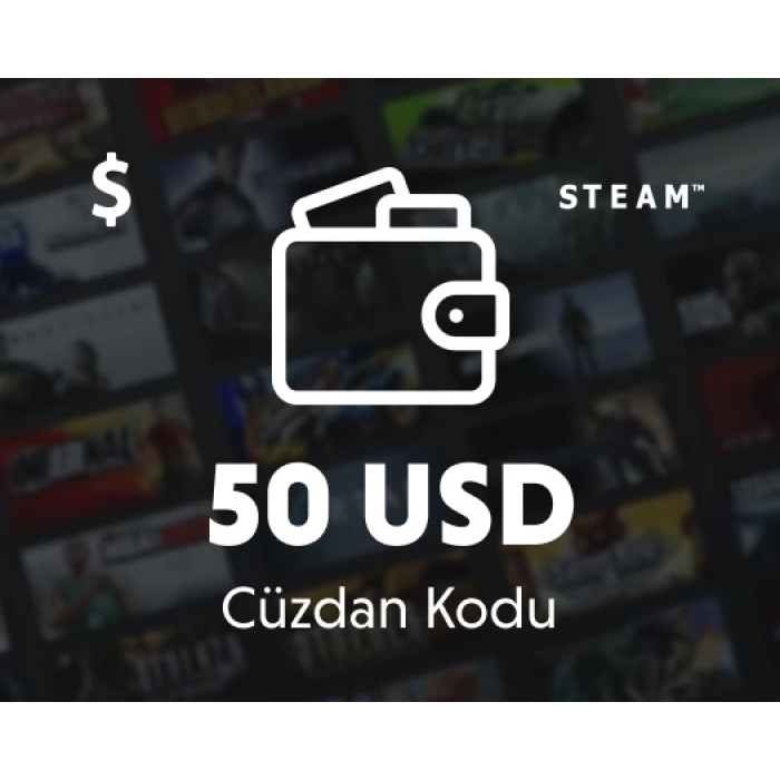 50 USD Steam Cüzdan Kodu Satın Al - Hızlı Aktivasyon ve Kolay Kullanım!
