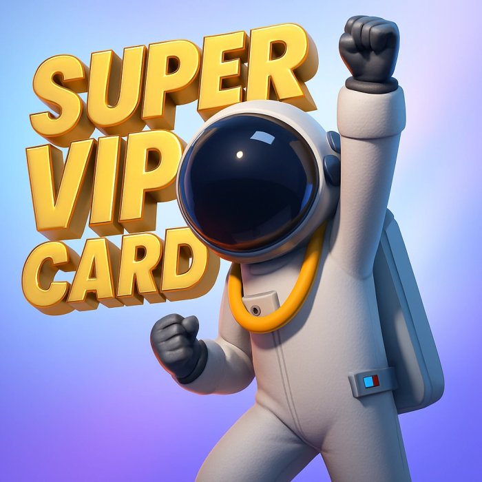 Purchase Super Sus Super VIP Card | VIP Privileges and Daily Rewards