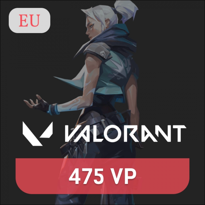 Valorant 475 نقطة VP EU شراء - خادم أوروبي | توصيل سريع