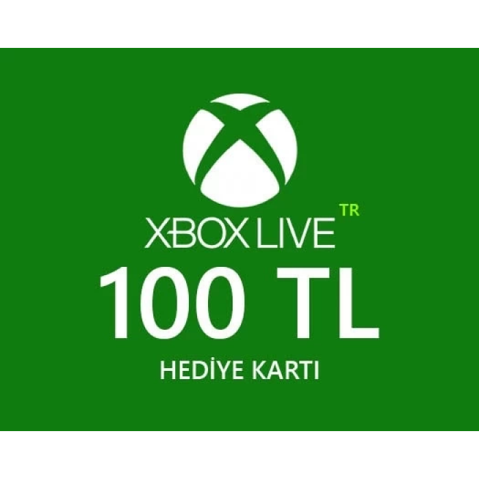 Xbox 100 TL Hediye Kartı Satın Al - Xbox Dünyasına Bakiye Yükleyin!